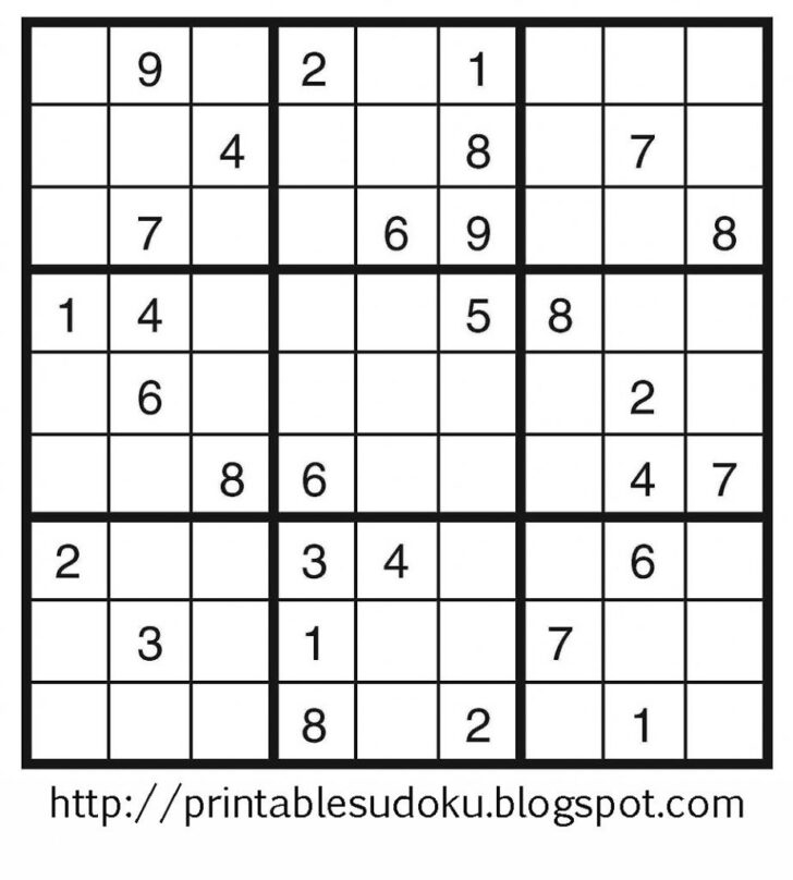 Printable Sudoku Free Part 4 Printable Hexadoku Puzzles Printable ...