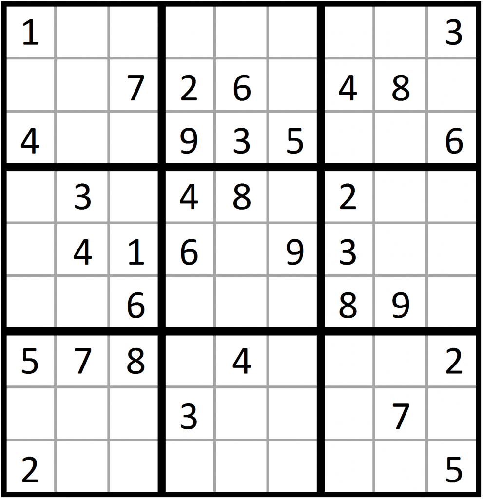 The Daily Sudoku Printable 5 Star Sudoku Printables The Daily Sudoku Printable 5 Star Sudoku Printables